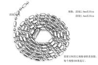 China Stainless Steel Bead Chain For Necklace Silver/Gold 2.2mm and 2.4mm Wide Chain Picture for sale