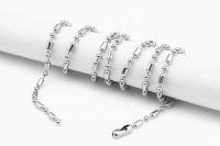 China Stainless Steel Bead Chain For Necklace Silver/Gold 2.2mm and 2.4mm Wide Chain Picture for sale