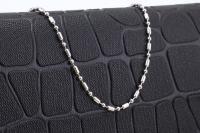 China Stainless Steel Bead Chain For Necklace Silver/Gold 2.2mm and 2.4mm Wide Chain Picture for sale