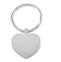 China DIY Engraving Stainless Steel Key Chain Blank Rectangle/Square/Round/Oval/Heart Shape for sale