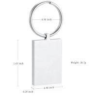 China 8 Year's Experience Blank Mini Cremation Urn Key Chains Souvenir Keychain for Women's for sale