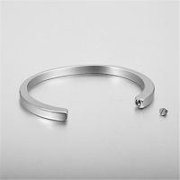 China Rose Gold Plated Stainless Steel Cremation Bracelet for Memorial Tribute Keepsake for sale