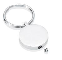 China 8 Year's Experience Blank Mini Cremation Urn Key Chains Souvenir Keychain for Women's for sale