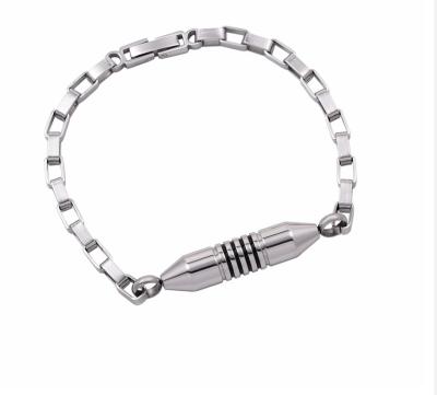 China 18K Gold Plated Stainless Steel Cremation Bracelet for Men and Women's Memorial Jewelry for sale