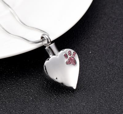 China Pet Keepsake Jewelry Fashionable Cremation Urn Necklace for Ashes Pendant OEM/ODM for sale