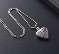 China Pet Keepsake Jewelry Fashionable Cremation Urn Necklace for Ashes Pendant OEM/ODM for sale