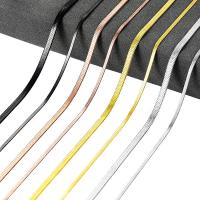 China Women's 2mm/2.5mm/3mm/4mm Stainless Steel Herringbone Snake Chain Necklace Jewelry for sale