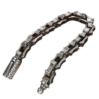China Gift-Worthy 925 Sterling Silver Male Coarse Domenical with Water Ripple Irregular Design for sale