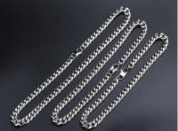 China Jewelry Type Pendants or Charms 12mm Rap Personality Hip Hop Cuba Chain Stainless Steel 316L Chains for sale
