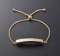 China Silver/Gold/Rose Gold Black Memorial Bangle With Clear Stone Cremation Bracelet For Ashes for sale