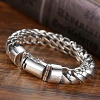 China Men's Fashion Retro Bracelet Overbearing and European Version in S925 Sterling Silver for sale