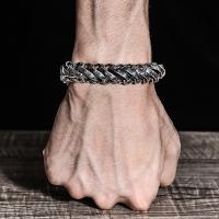 China Men's Fashion Retro Bracelet Overbearing and European Version in S925 Sterling Silver for sale