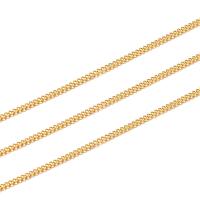 China Customizable Stainless Steel Curb Chains for DIY Bracelet Necklace Decoration for sale