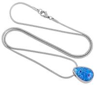 China 8 Year's Experience Heart Water Drop Stainless Steel Pendant Necklace for Urn Keepsake for sale