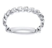China Fashionable Style Custom Engrave Urn Ashes Bracelets for Women Men Unisex Keepsake Gifts Jewelry for sale