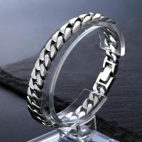 China Retro Thai Silver Craft 925 Silver Material Cuban Chain for Couples' Personalized Look for sale