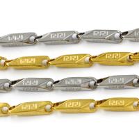 China Stainless Steel 4mm Width 55cm Thick Long Necklace Men Kpop Basic Accessory Music Club for sale