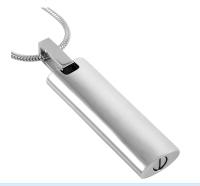China Classic Style Stainless Steel Cross Bible Cremation Pendant Necklace for Human Ashes for sale