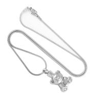 China Stainless Steel Cremation Jewelry Keepsake Pendant for Pet Memorial Urn Necklace for sale