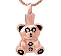 China Stainless Steel Cremation Jewelry Keepsake Pendant for Pet Memorial Urn Necklace for sale