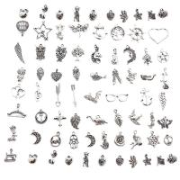 China Unisex Vintage Alloy Necklace Earrings Handmade DIY Mobile Phone Case Pendant Material for sale