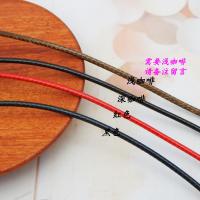 China OEM Necklace Rope Crystal Pendant Rope Wax Rope Gold Jewelry Lanyard for Men and Women for sale