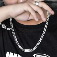 China Men's Sterling Silver Ring Set with CNC Inlay Technology and Hip Hop Cuba Long Chain for sale