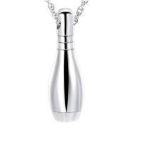 China Advantage 8 Years Experience Stainless Steel Bowling Pin Cremation Urn Locket Pendant for sale