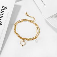 China OEM/ODM Stainless Steel Bracelet with Japanese and Korean Popular Ins Niche Design for sale