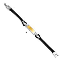 China Anniversary Mens Leather Memorial Ashes Keepsake Bracelet with 8 Year's Experience for sale