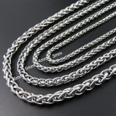 China OEM/ODM Stainless Steel Keel Chain Flower Basket Chain Pendant Necklace for Men and Women for sale