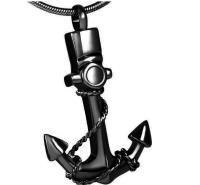 China Mens Sailing Keepsake Stainless Steel Hook Memorial Urn Pendant Decoration Charm Pendants for sale