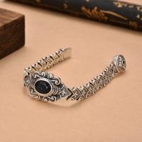 China 925 Sterling Silver Cross Buckle Euro-American Personality in Punk Retro Style for Men for sale