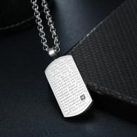 China European and American Fashion Essential Hip-Hop Punk Jewelry Retro Letter Pendant Necklace for sale