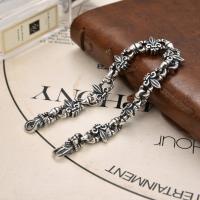 China Men's Retro Thai Silver Anchor Bracelet Original Design for Hip Hop Hand Jewelry for sale