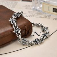China Men's Retro Thai Silver Anchor Bracelet Original Design for Hip Hop Hand Jewelry for sale