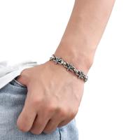 China Men's Retro Thai Silver Anchor Bracelet Original Design for Hip Hop Hand Jewelry for sale