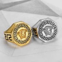 China Personality Punk Style Fashion Tide Ancient Greek Mythology Men's Ring for Anniversary for sale