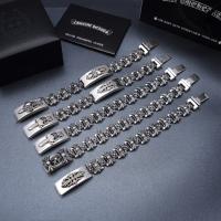China Multi-Element Creative Design Thai Silver Men's Big Bracelet with 925 Sterling Silver for sale