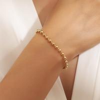 China Simple Temperament Light Luxury Ladies Titanium Steel Bracelet with Geometric Pattern for sale