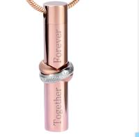 China Unisex Cremation Jewelry Pendant Cylinder 