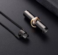 China Unisex Cremation Jewelry Pendant Cylinder 