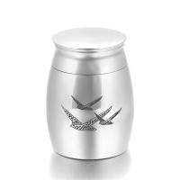 China Stainless Steel Small Mini Cremation Urn Keepsake for Memory Pet Urns Stocked and OEM/ODM for sale