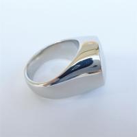 China Classic Style Stainless Steel Round Ring Cremation Pet Jewelry with Inlay Technology for sale