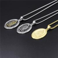 China Religious Style Decoration Simple Venus Madonna Pendant Stainless Steel Tag for sale