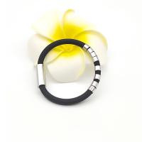 China Anti-Static Waterproof Wrist Strap Men's and Women's Negative Ion Silicone Bracelet for sale