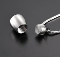 China Other Occasions Stainless Steel Tear Drop Cremation Pendant Necklace for Human Ashes for sale