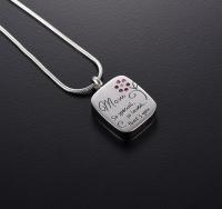 China Affordable Zirconia Cremation Jewelry Customized Design for Mom Remember Your Loved One for sale