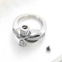 China Stainless Steel Cremation Ring For Ash Cross Memorial Urn Jewelry Human/Pet Ash Holder Style Fashionable for sale