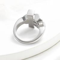 China Stainless Steel Cremation Ring For Ash Cross Memorial Urn Jewelry Human/Pet Ash Holder Style Fashionable for sale